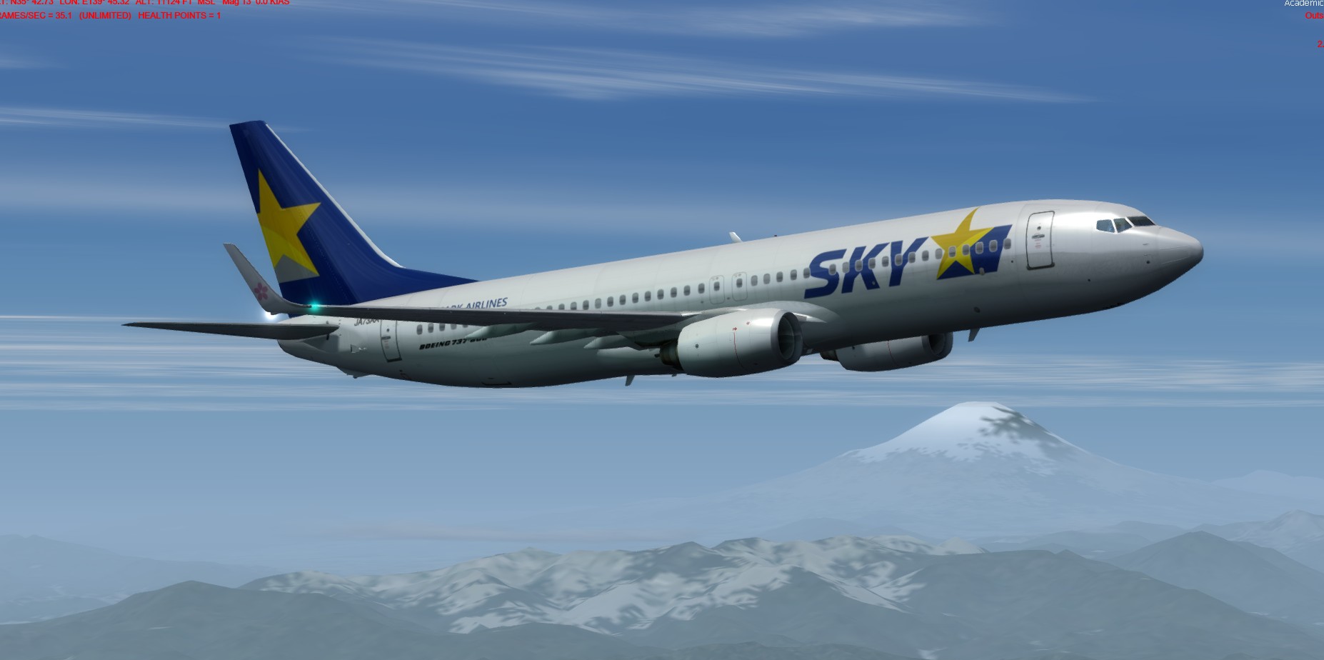 More images for FSX%2FP3D+Boeing+737-800+Skymark+Airlines+package+v2